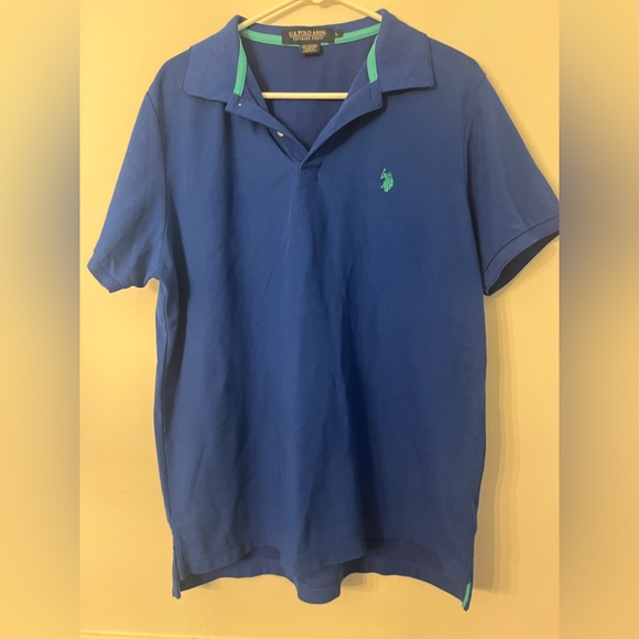 Us Polo Assn Shirts Mens Us Polo Assn Large Polo Blue Poshmark 6652